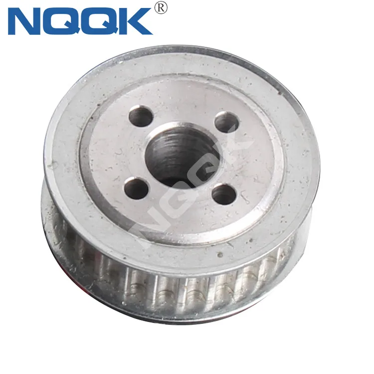 25 Teeth Htd 5m Double Flange Timing Pulley With Custom Mounting 4 ...