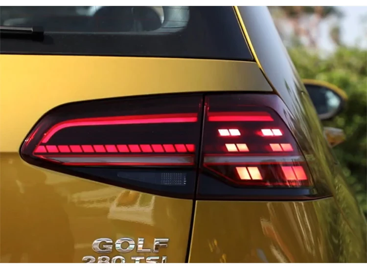 Golf7.5 Mk7.5 Led Tail Rear Lights For Volkswagen Golf 7 Mk7 Golf7 All ...