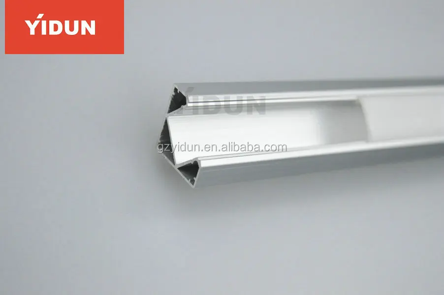 Slim Triangle Led Profile/led Cabinet Light Triangle Aluminum Profile ...