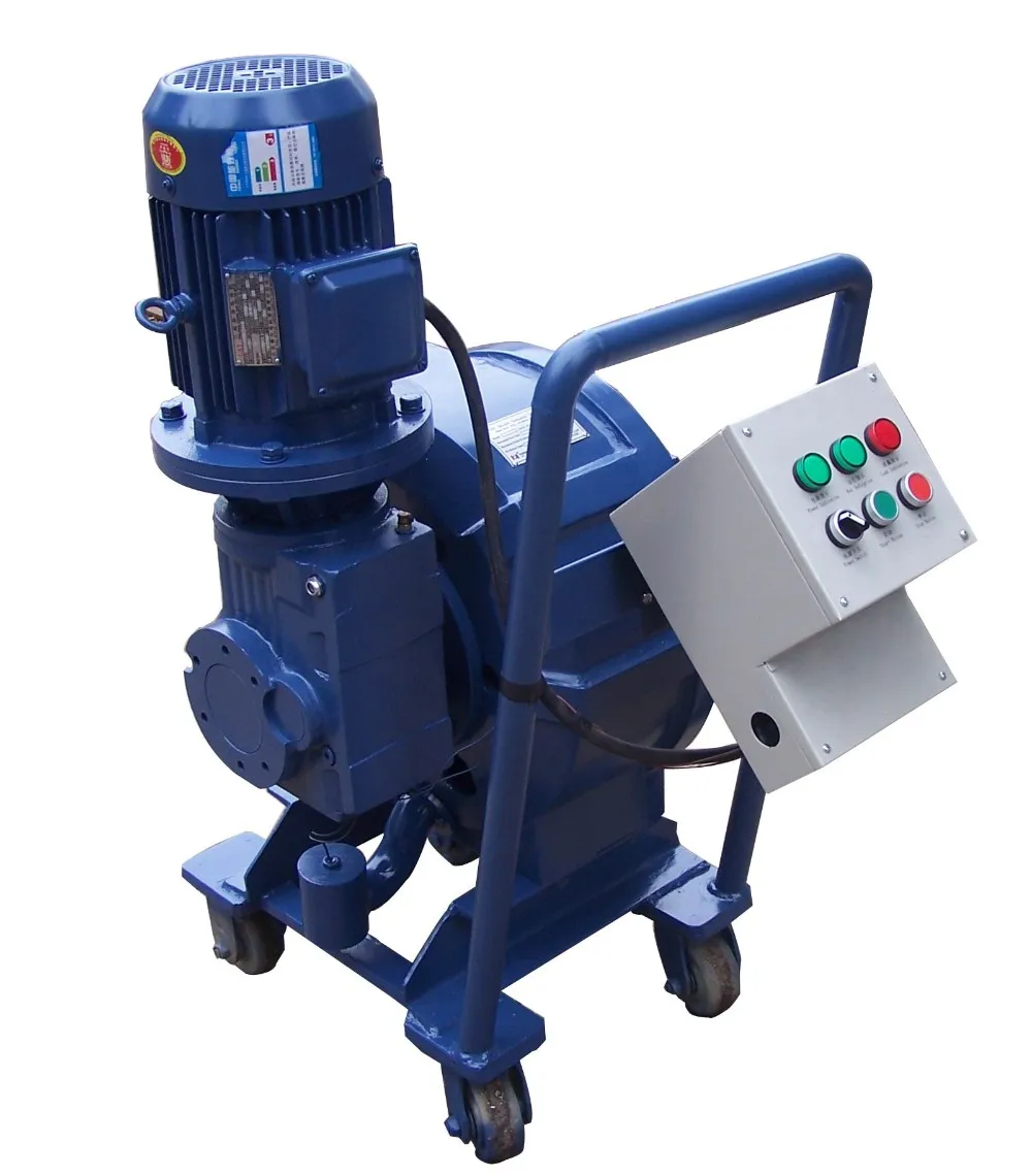 Food Grade Portable Wine Pump With Rubber Wheels,Portable Hose Pump ...