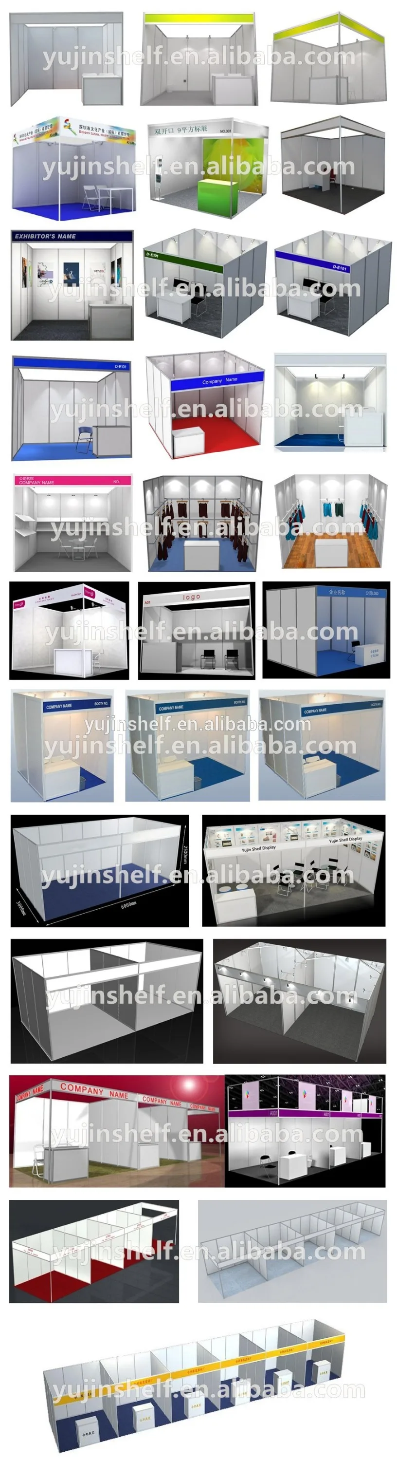 3x3 Standard Exhibition Booth/booth Exhibition/exhibition Booth 2x2 ...