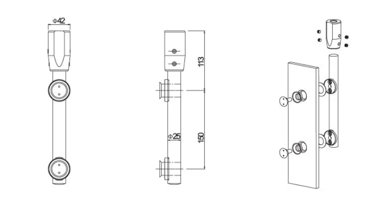 Wholesale Supply Heavy Duty Steel Swing Gate Hinge - Buy Pivot Joint ...