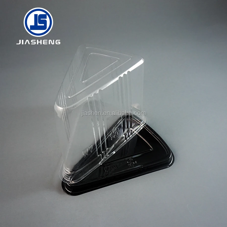 Food Grade Disposable Plastic Blister Triangle Sandwich Cake Packaging ...