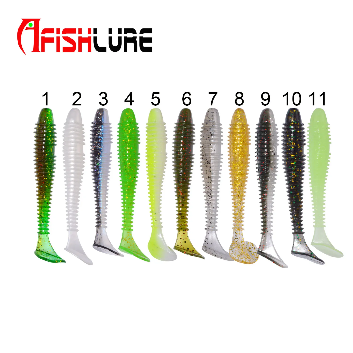 Afishlure Lure T-tail Ultimate Inshore Fishing Lure 70mm 2.9g Ar47 Jig ...