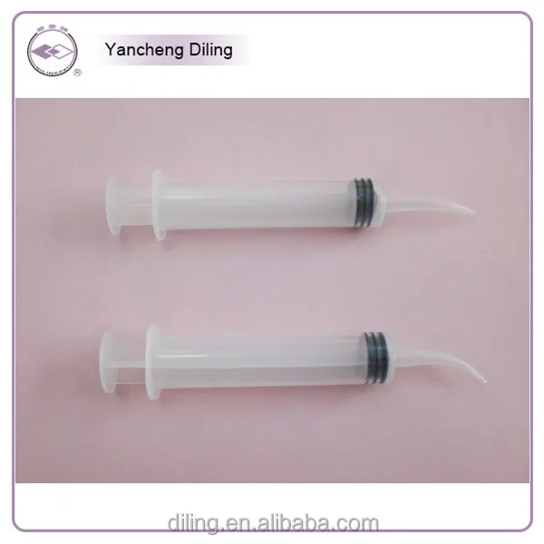 Disposable Straight Or Bent Long Tip Syringe 10ml Curved Utility ...