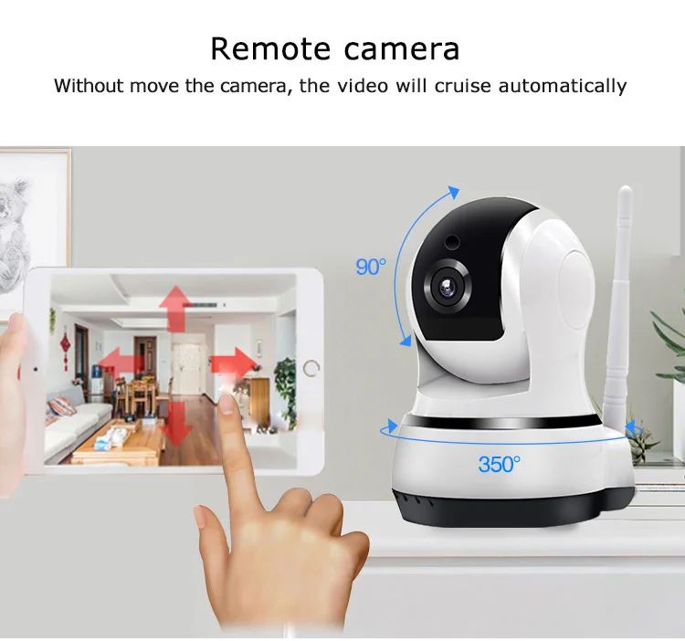 Home Security Smart Small Onvif Wireless Wifi Ip Ptz Night Vision Cctv ...