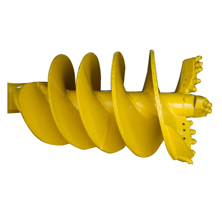 Double-head Double-Spiral Rock Drilling Auger - Polar Rich