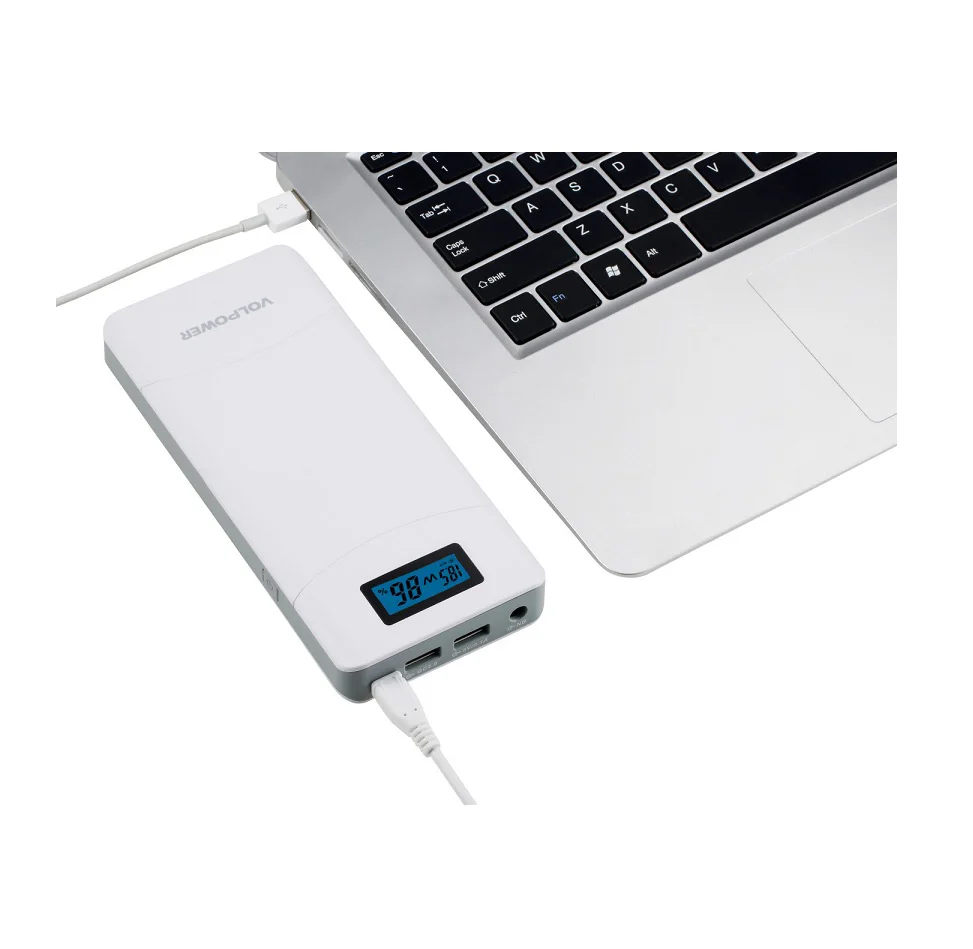Dc Power Bank 20000mah Mobile Power Supply 5v 9v 12v External Laptop ...