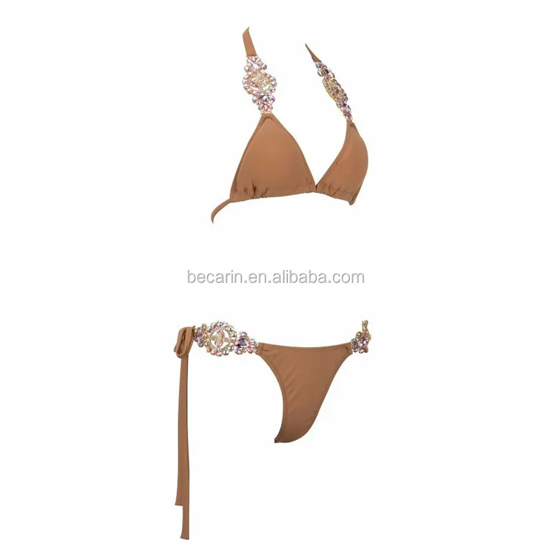Custom Women Micro String Thong Swimwear Girl Sexy Brazilian Jewel ...
