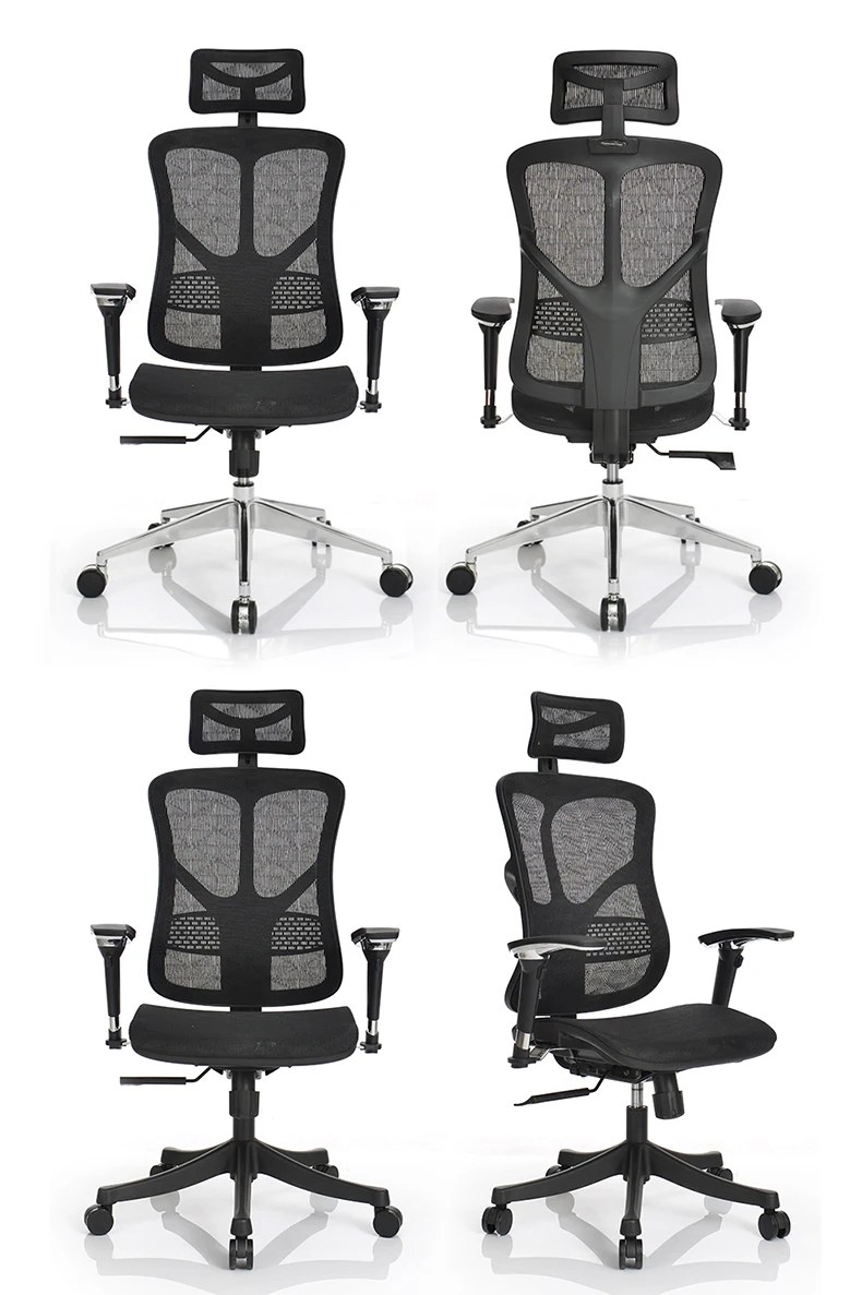 Modern Igo Office Furniture Specification Swivel Manager High Back Mesh ...