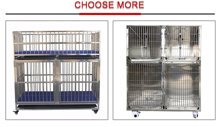 Stackable 5ft Stainless Steel Dog Kennels Cages - Buy Stainless Steel ...