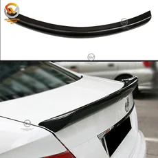 Carbon Fiber Gt Style Rear Wing Trunk Spoiler For 2007-2013 W204 C ...
