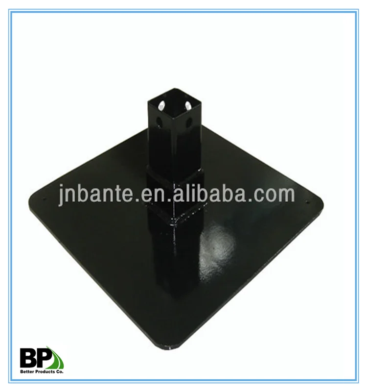 Fence and Railing Post Base Plate - Durable Steel Solutions