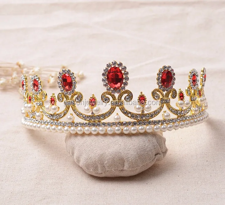 Silver Full Round Pageant Crown For Kids - Buy Pageant Crowns For Sale ...