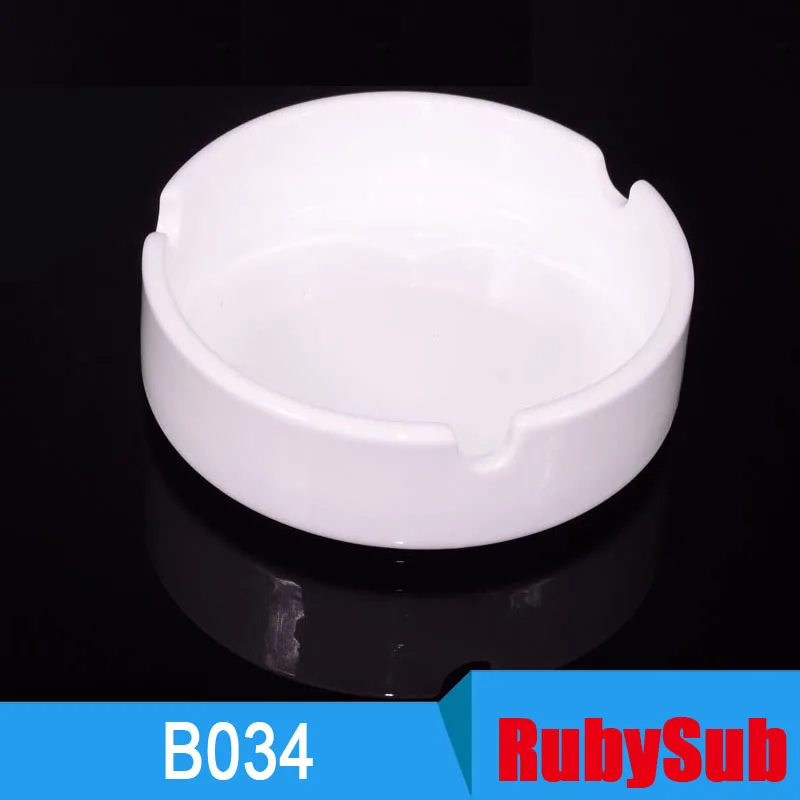 Sublimation Ceramic White Ashtray Blank Ashtray Cigar Ceramic ...