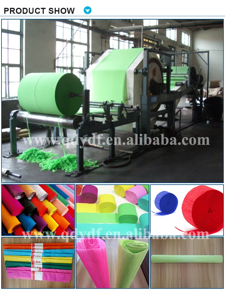 Paper Dyeing and Creping Machine - Automatic Dip Dyeing