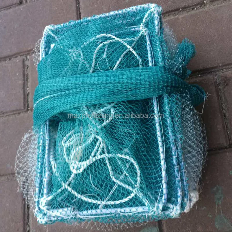 Offshore Aquaculture Fish Cage Folding Fish Fyke Nets Eel Trap