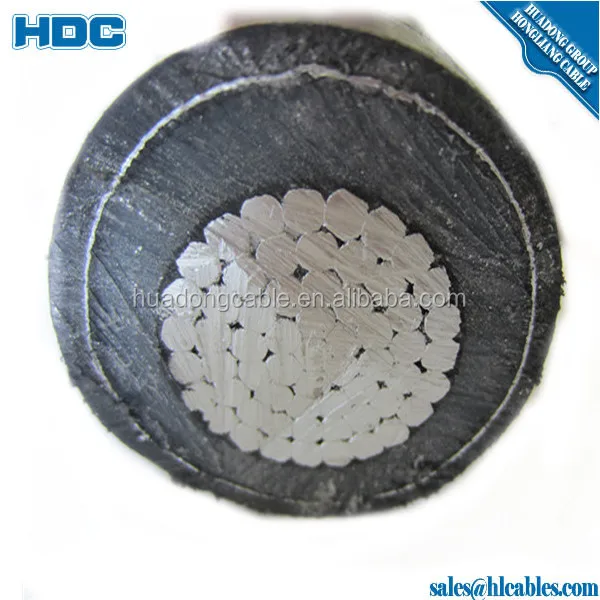 Xlpe/pvc 1 Conductor 350 Mcm,35 Kv Copper Cable - Buy 1 Conductor ...