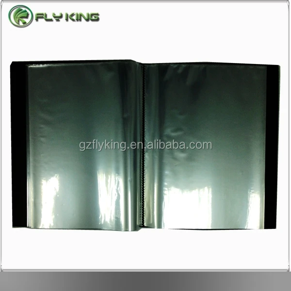 A4 Pp Clear Transparent Refillable Display Pocket File Folder ...