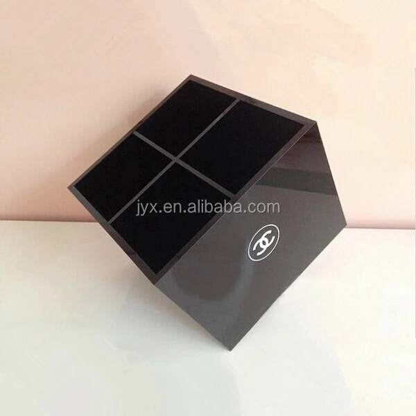 New Design Black Acrylic Clear Cube Makeup Organizer - Buy Acrylic ...