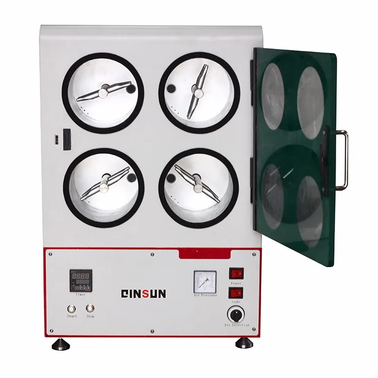 Tumble Pilling Testing Machine Textile Fabric Pilling Resistance Tester ...