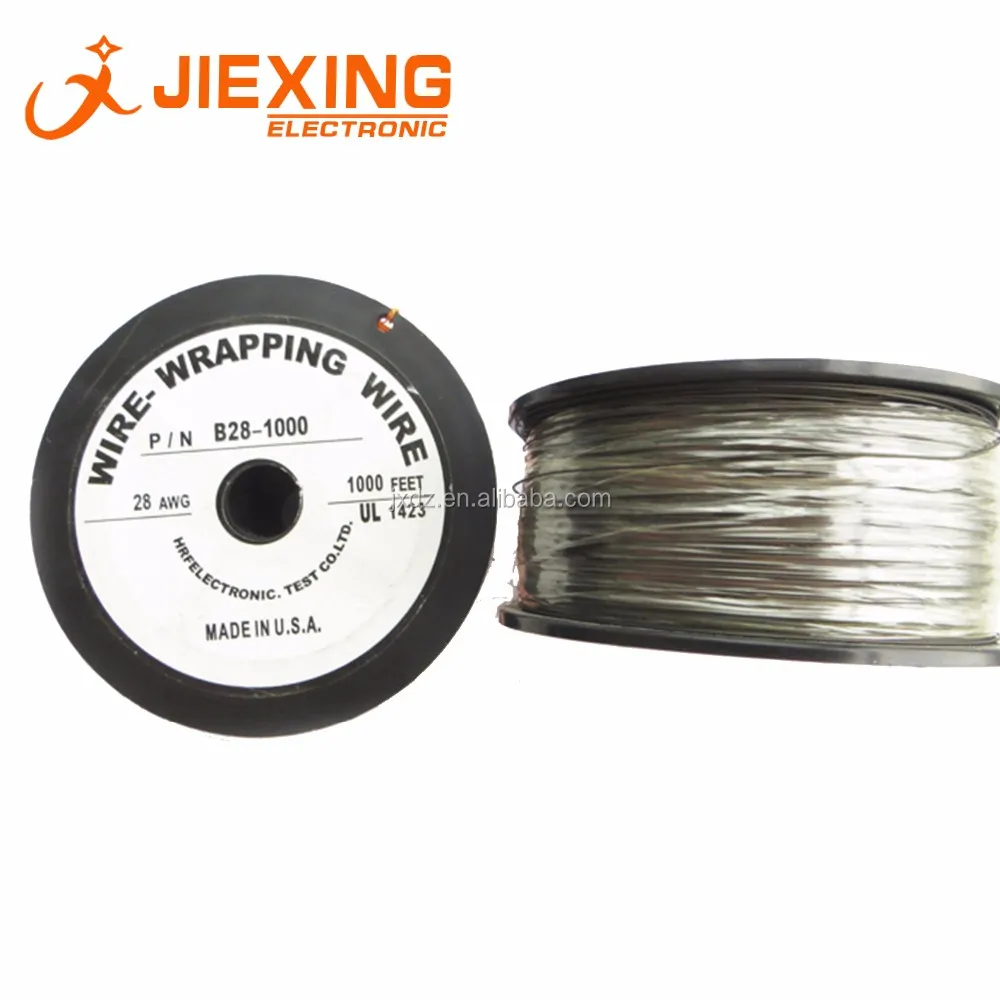 UL1423 Wrapping Wire AWG#28 B28-1000 Black - Insulated Enameled ...