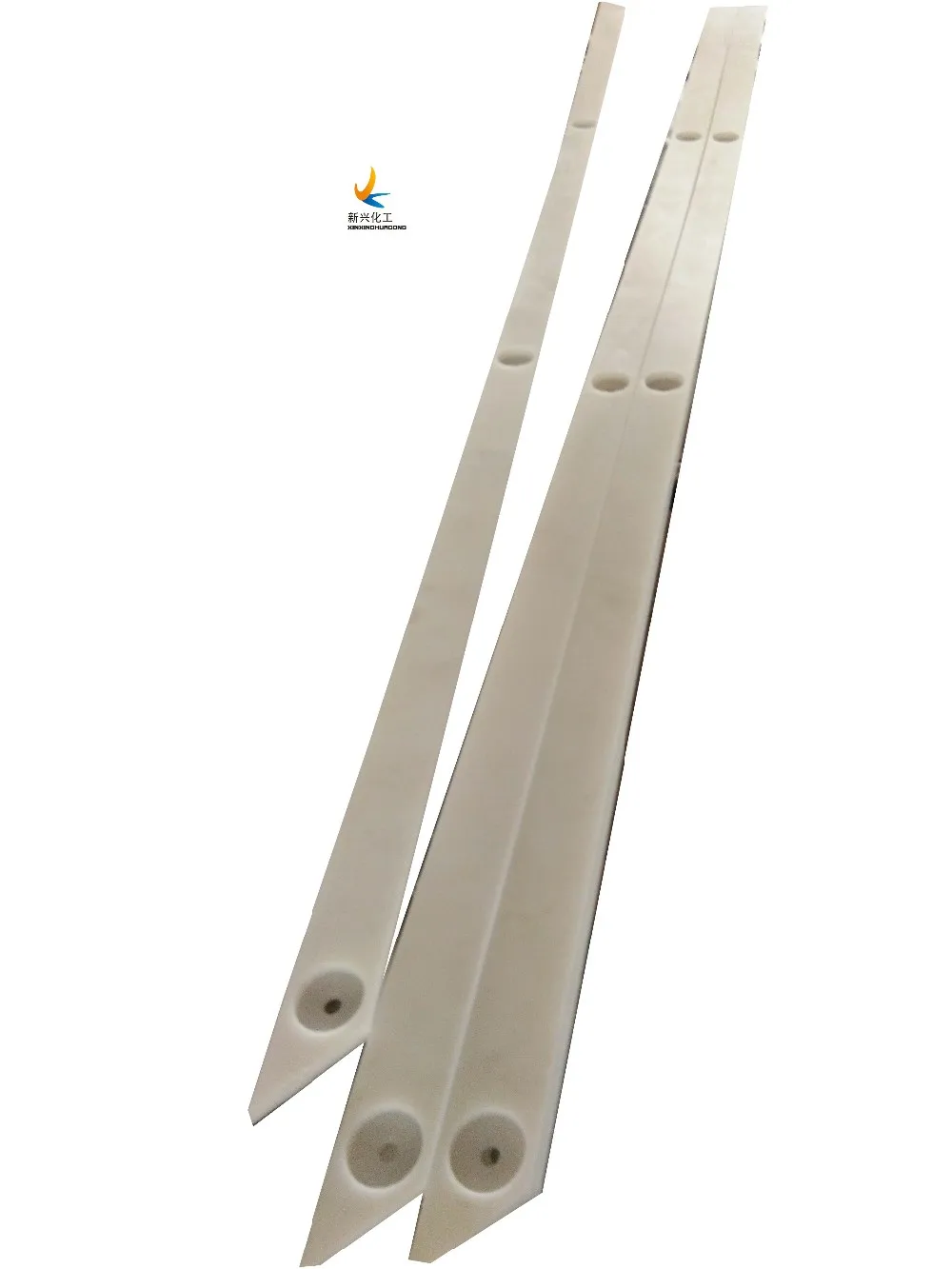 1 Inch Flat White HDPE UHMWPE Strips - Durable & Versatile