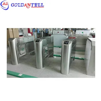 Flip Type Automatic Turnstile Control Board Access Control Barcode Wing ...