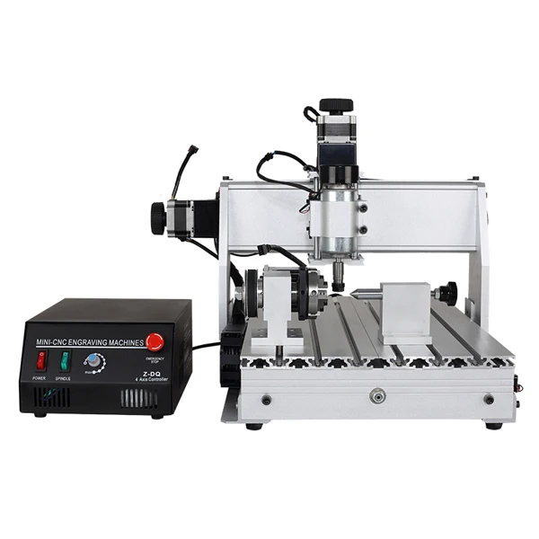 Chinacnczone 3040 4 Ejes Mini Cnc Router Grabador Máquina De ...