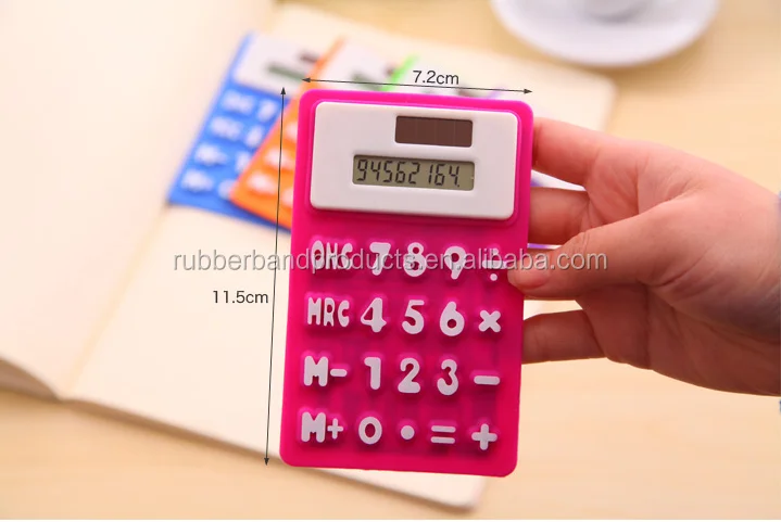 High Quality Soft Silione Rubber Keypads Calculators,Flexible Silicone ...