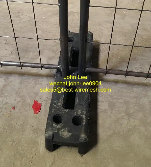 Recycled Rubber Fencing Feet - Durable and Eco-friendly