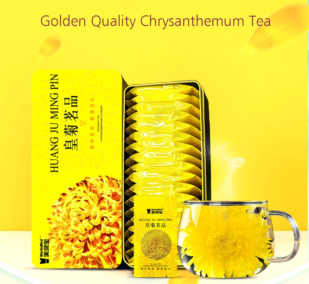 Dried Chinese Blooming Chrysanthemum Tea Ball - Buy Chrysanthemum Tea ...