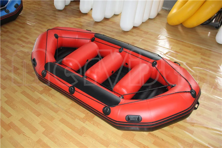 Bateau pneumatique pliable en PVC et Hypalon pour la pêche sportive et ...