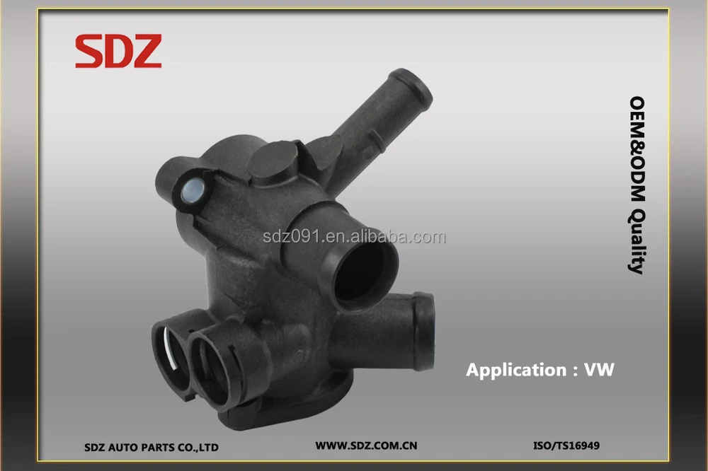 Thermostat Housing Coolant Flange Water Outlet Oe No. 030121117c - Buy ...