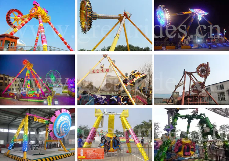 Thrilling Double Pendulum Rides for Outdoor Amusement Parks