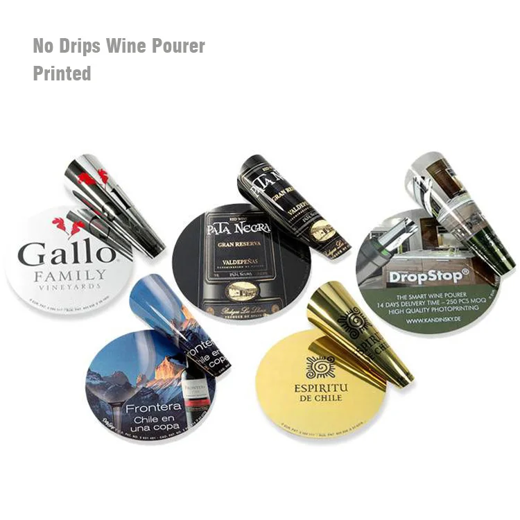 Thin Flexible Pvc Drop Stopping Foil Wine Disc Pourer Spouts Metal Foil ...