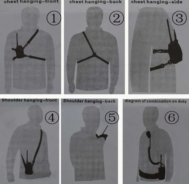 Ridio Holder MSC-20E Pouch Case for Walkie Talkie 2 Way Radio for ...