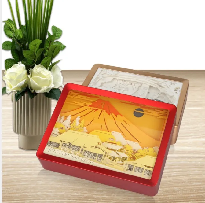 Wholesale Hot Selling Shadow Box Frame With Led Paper Craft Shadow ...
