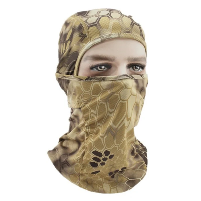 Military Full Face Mask Waterproof Headgear Tactical Hunting Camo ...