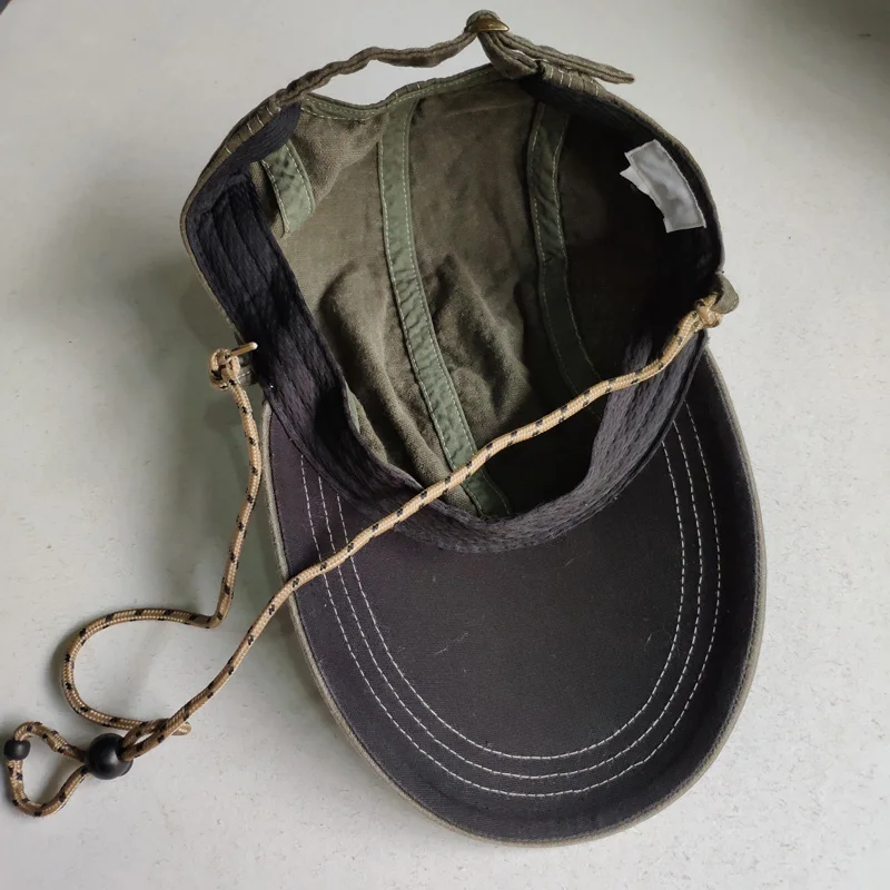 Custom Long Brim Baseball Cap Hiking Fishing Sport 5 Panel Long Bill ...