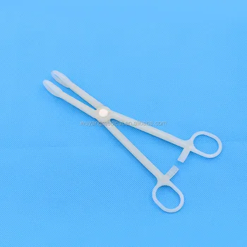 Disposable Medical Clamp Plastic Forceps Hemostatic Blood Stopping ...