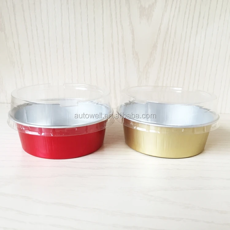 150ml Colorful Aluminum Foil Baking Cup Container For Cake - Buy 150ml ...