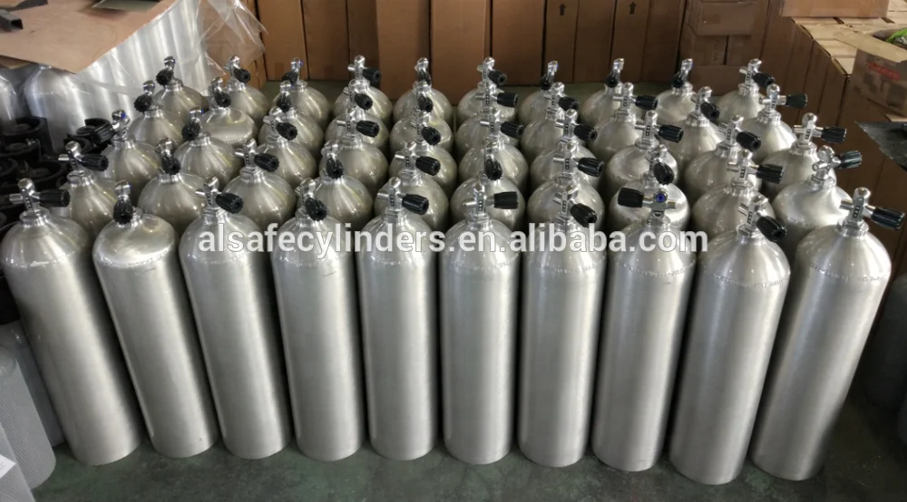 ALSAFE High Oxygen Tank - ISO Certified Scuba Diving Cylinders