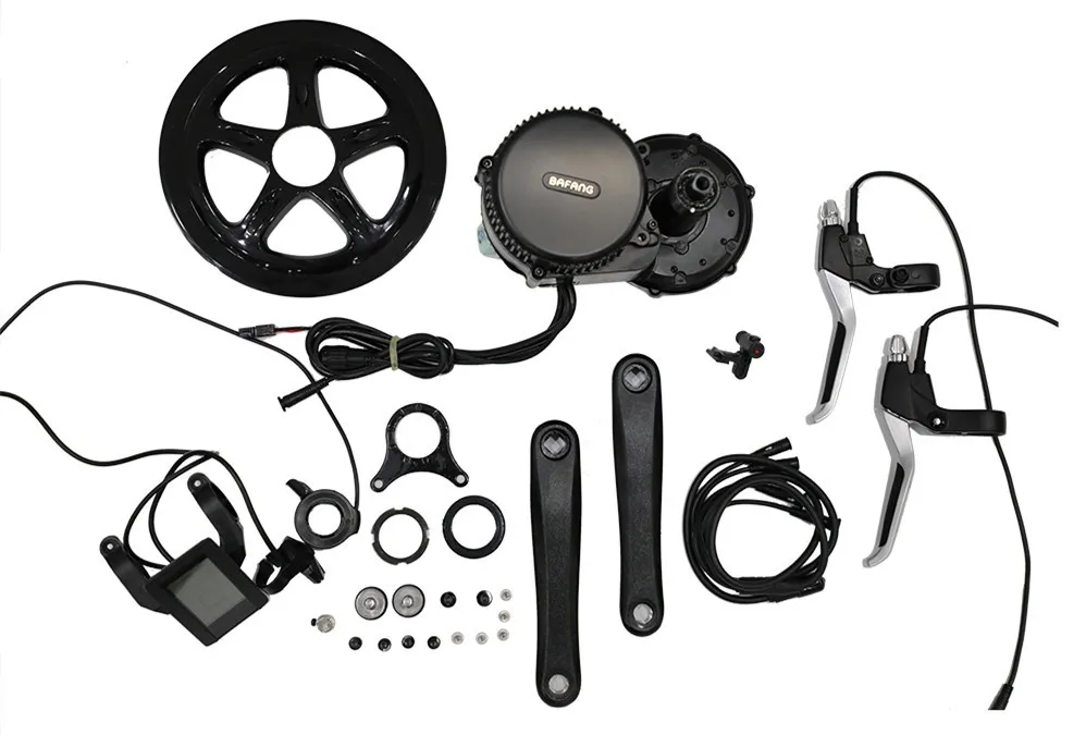 36v 350w Bafang 8fun Bbs02 48v 500w Mid Drive Central Motor Ebike ...