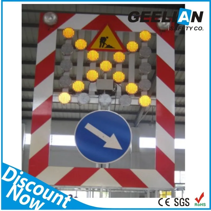 Truck Mounted Traffic Control Equipment Led Warning Light Solar Sign ...