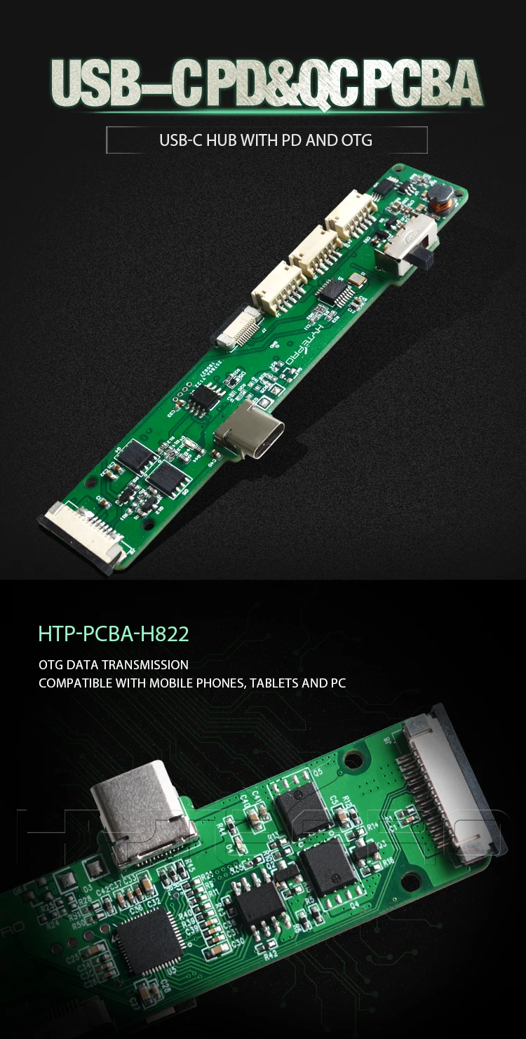 Diy Powered Usb C Hub Board Schematic Circuit Board Assembly With Ffc 