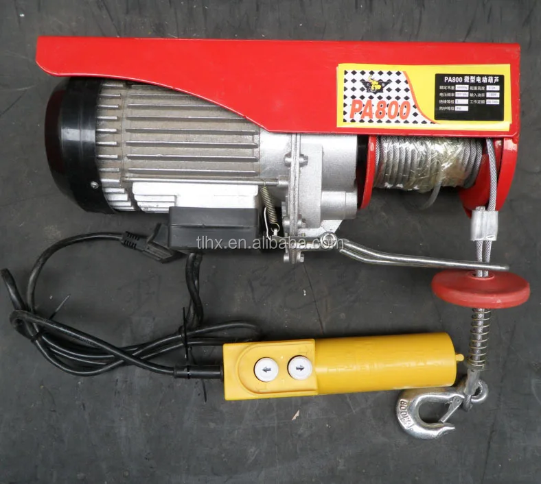 400kg/800kg PA800 Mini Electric Hoist Winch for Construction