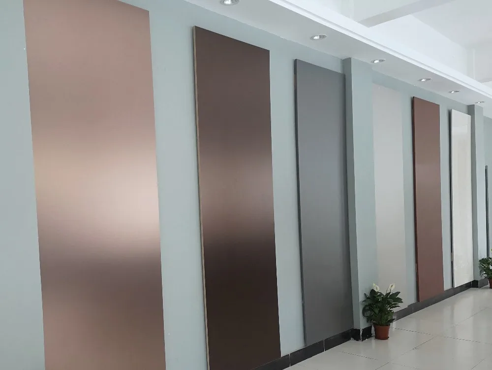 High Gloss Grey Sparkle Acrylic Sheet Laminated MDF Panel