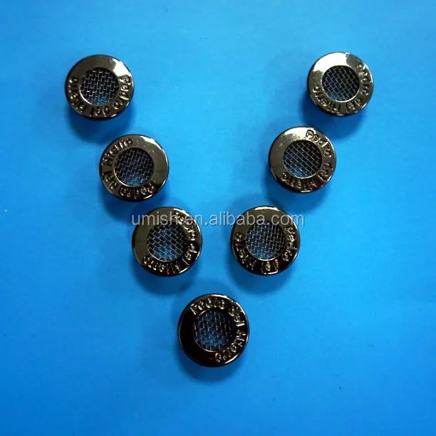 Full Range Different Sizes Of Metal Mesh Eyelet With Logo For Garment ...