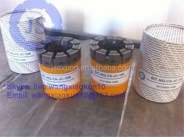 Turbo Type Natural Diamond Impregnated Axt Aq Bq Nq Hq Pq Bq3 Nq2 Nq3 Hq3 Pq3 Core Drill Bits ...